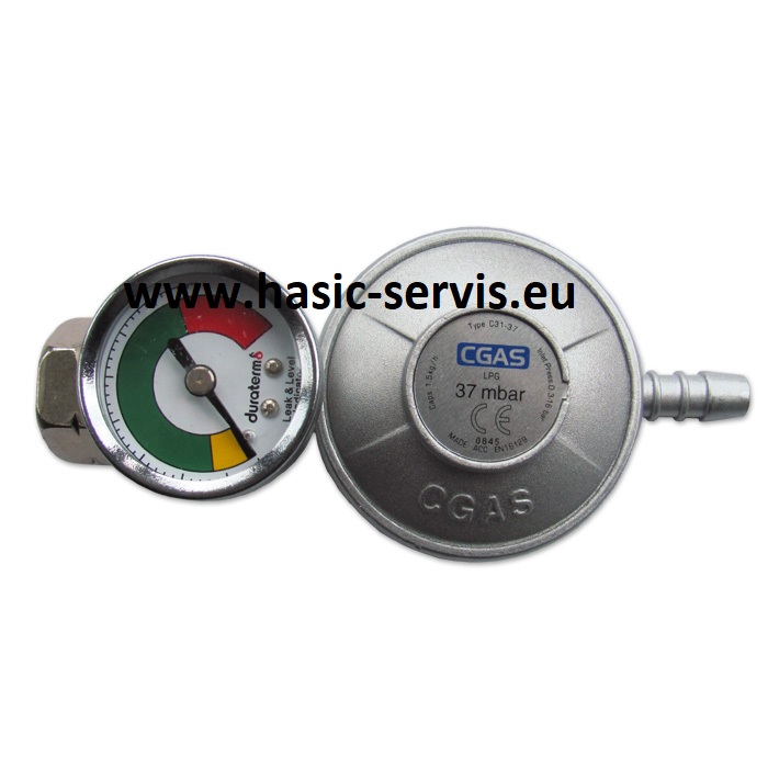 Reduktor k lahvím propan-butan s manometrem | Hasič Servis